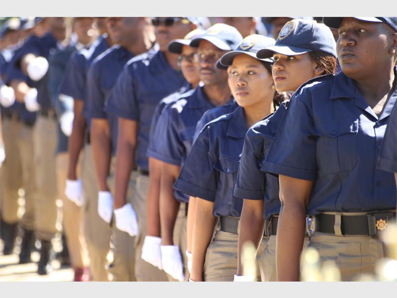 A new journey for 117 graduates as they officially join the JMPD ...